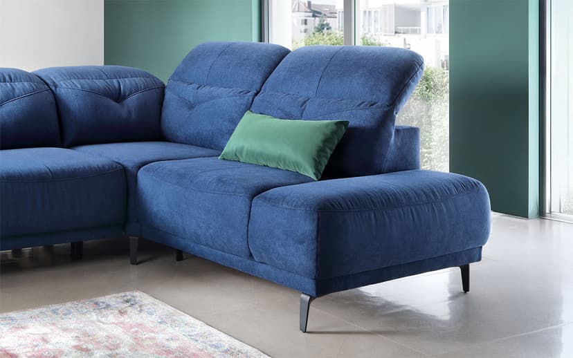 Colțar extensibil SANDRA, 265×82/104×210 cm | Mobarta